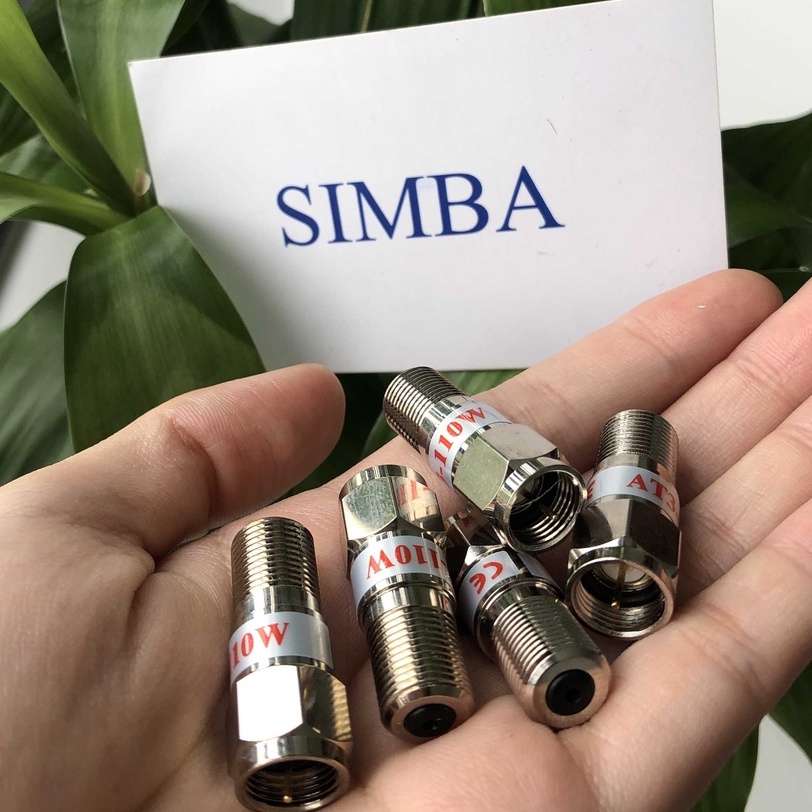 1 Đầu nối suy hao RF CATV 10dB AT3-110W, Hãng Soontai, Hàng nhập khẩu ...