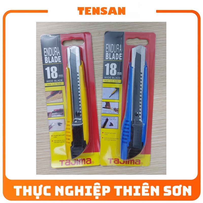 Dao rọc giấy, dao trượt Tajima LC-500 (18mm) | Shopee Việt Nam