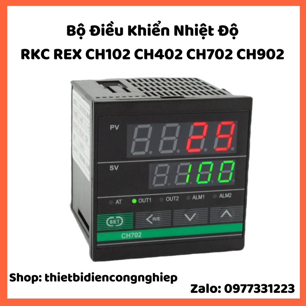 Bộ Điều Khiển Nhiệt Độ RKC REX CH102, CH402, CH702, CH902, Đồng Hồ ...