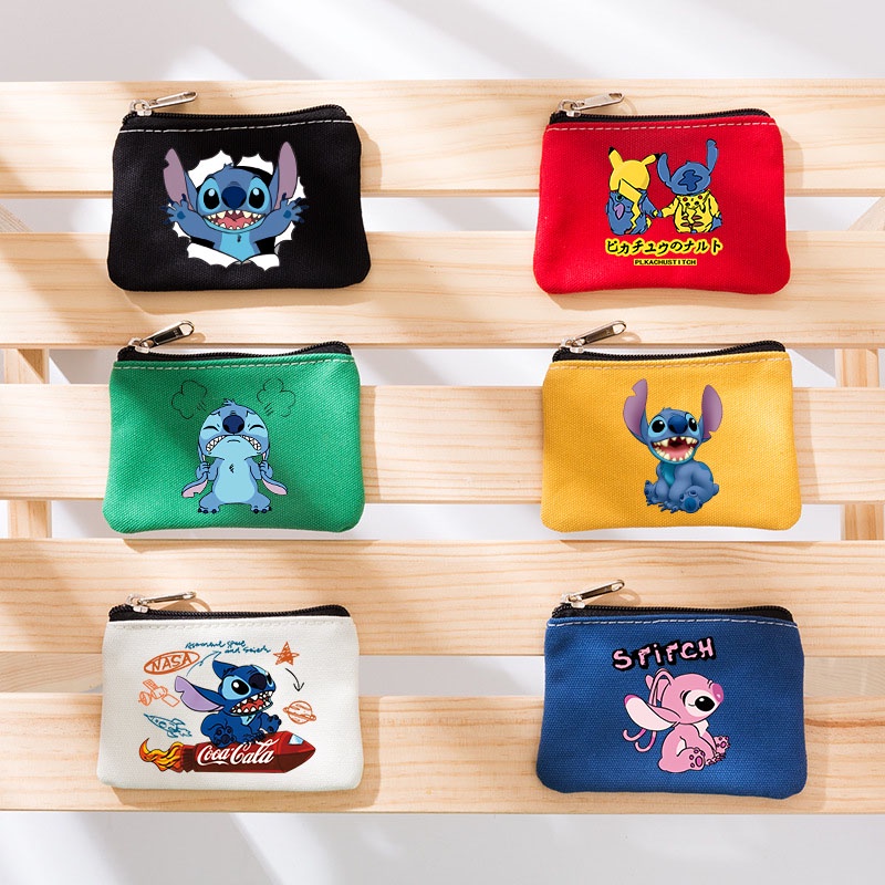 Stitch Coin Purse Túi đựng chìa khóa thời trang dành cho sinh viên Túi ...