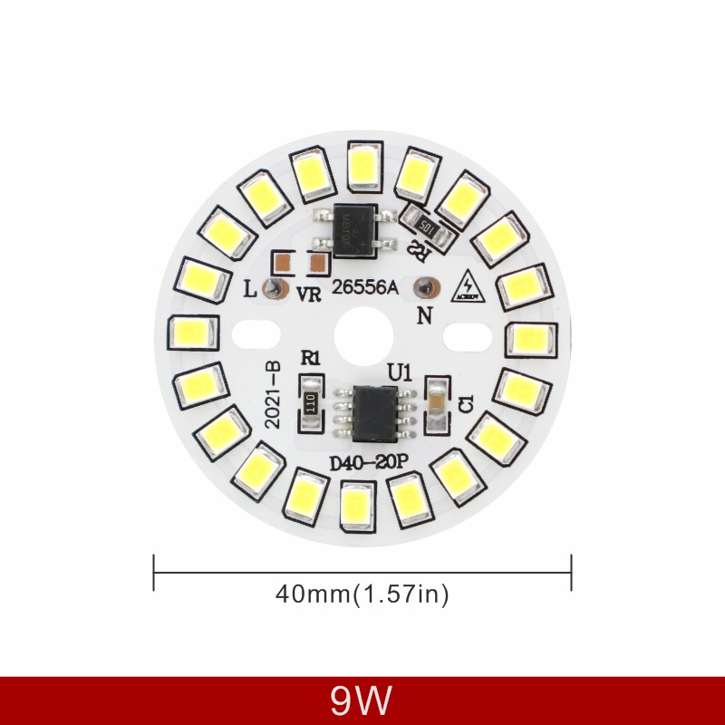 Chip Đèn LED Tròn 3W 5W 7W 9W 12W 90 Lumen / W 2835SMD AC 220V-240V | Shopee Việt Nam