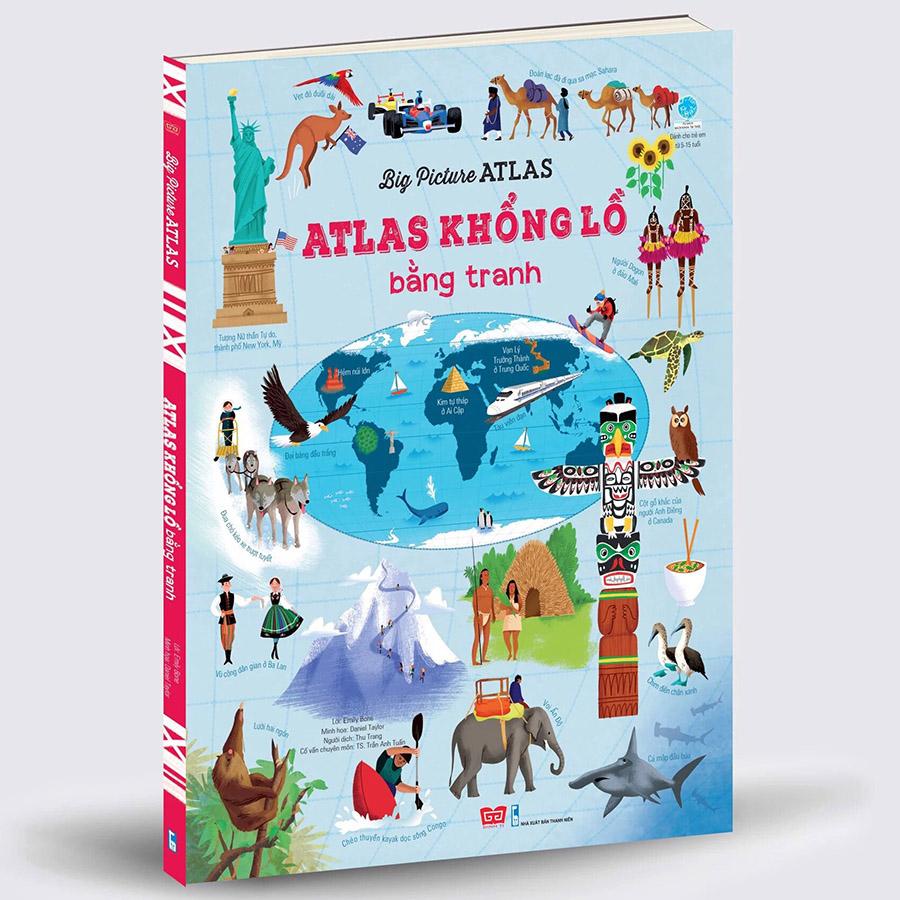 Sách - Big Picture Atlas - Atlas khổng lồ bằng tranh | Shopee Việt Nam