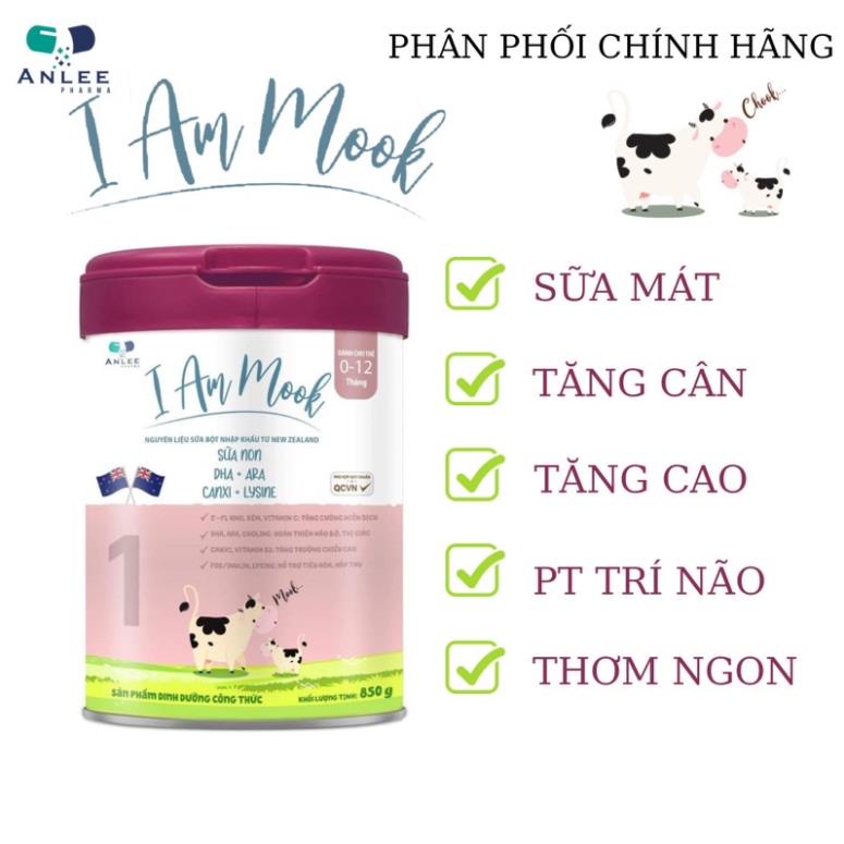 [TẶNG KÈM QUÀ] Sữa I AM MOOK SỐ 1 Lon 850g (Cho Bé Từ 0-12 Tháng Tuổi) | Shopee Việt Nam