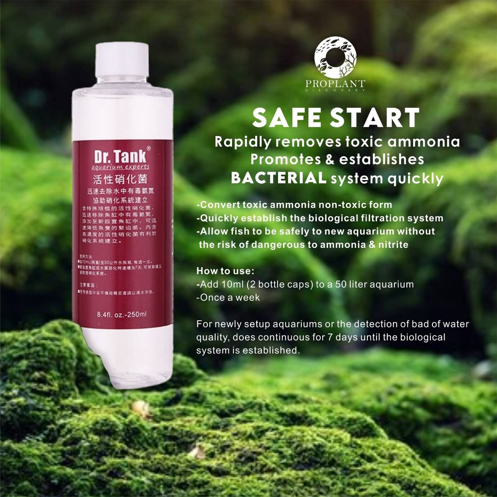 Dr.Tank Safe Start - Khử độc amoniac và tăng tốc độ cycle | Shopee Việt Nam