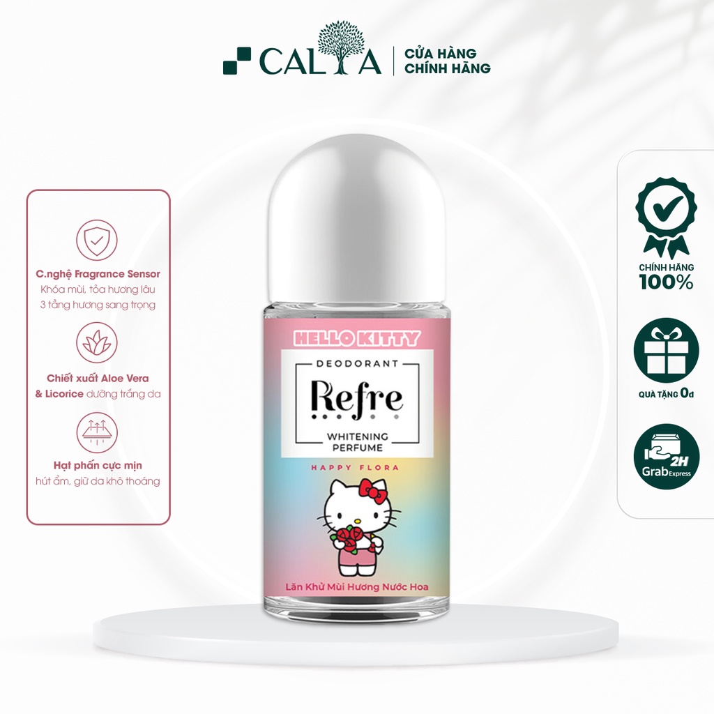 Lăn Khử Mùi Refre Hương Nước Hoa Và Hương Tự Nhiên - Refre Whitening ...