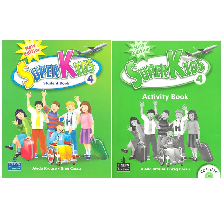 Sách - SuperKids 4 - bộ 2 cuốn | Shopee Việt Nam