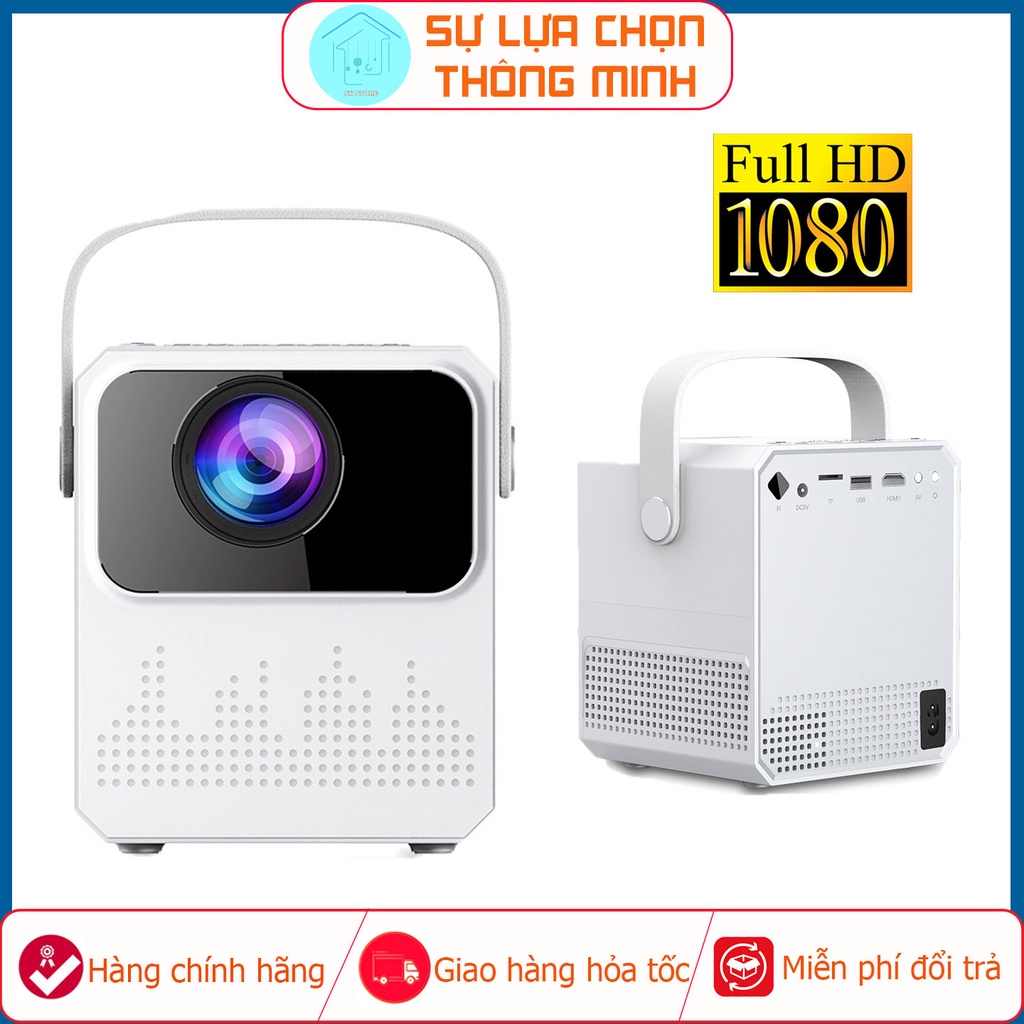 Máy Chiếu T2 Mini Android 9.0 Ram 1G - Ram 8G - Độ Phân Giải 1080HD ...