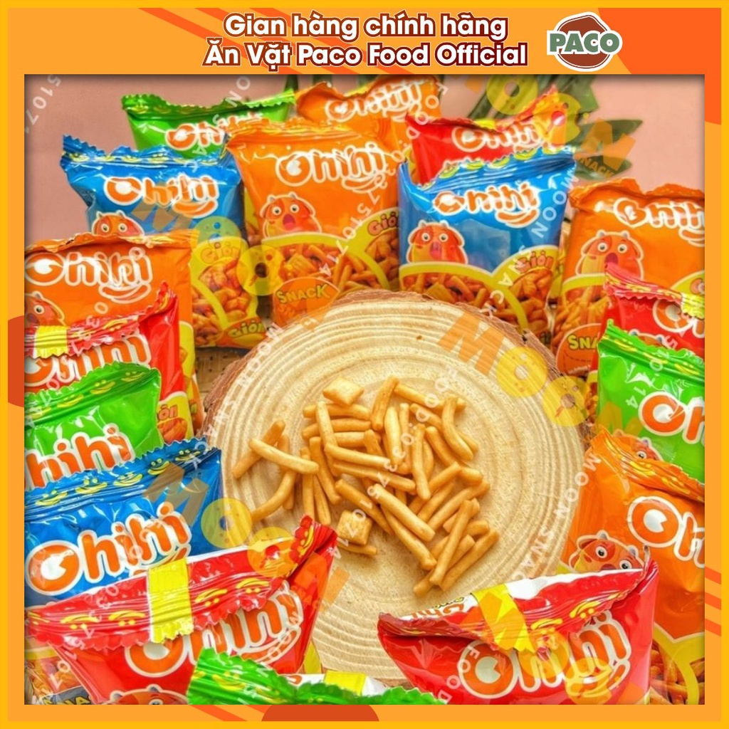 Combo 10 gói snack bim bim que Ohihi mini giòn giòn tuổi thơ ngon 8g/1 ...