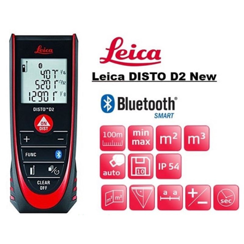 Máy đo khoảng cách laser Leica DISTO D2 New (100m) | Shopee Việt Nam