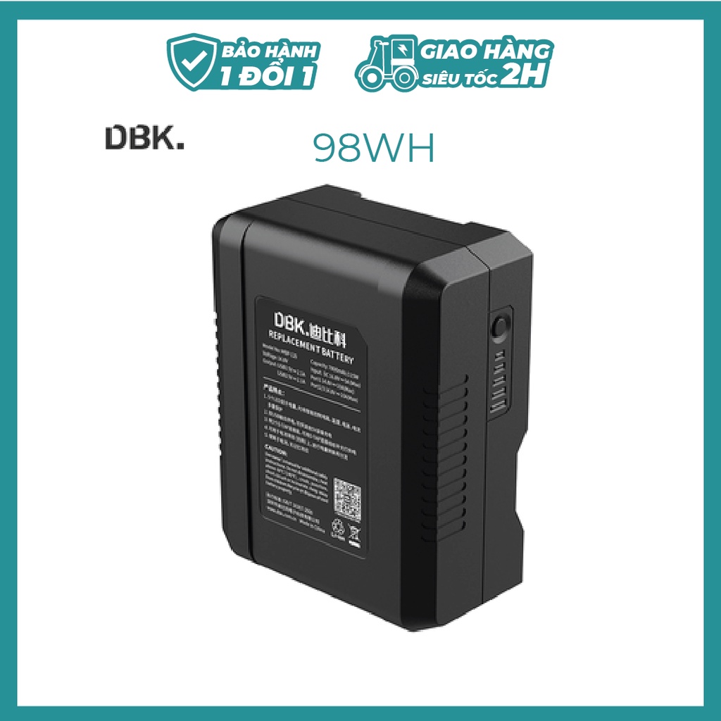 Pin V mount Chính hãng DBK 98 Wh | Shopee Việt Nam