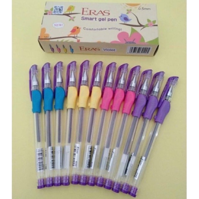 1 hộp 12c bút gel Eras E144 nước định vị chính hãng | Shopee Việt Nam