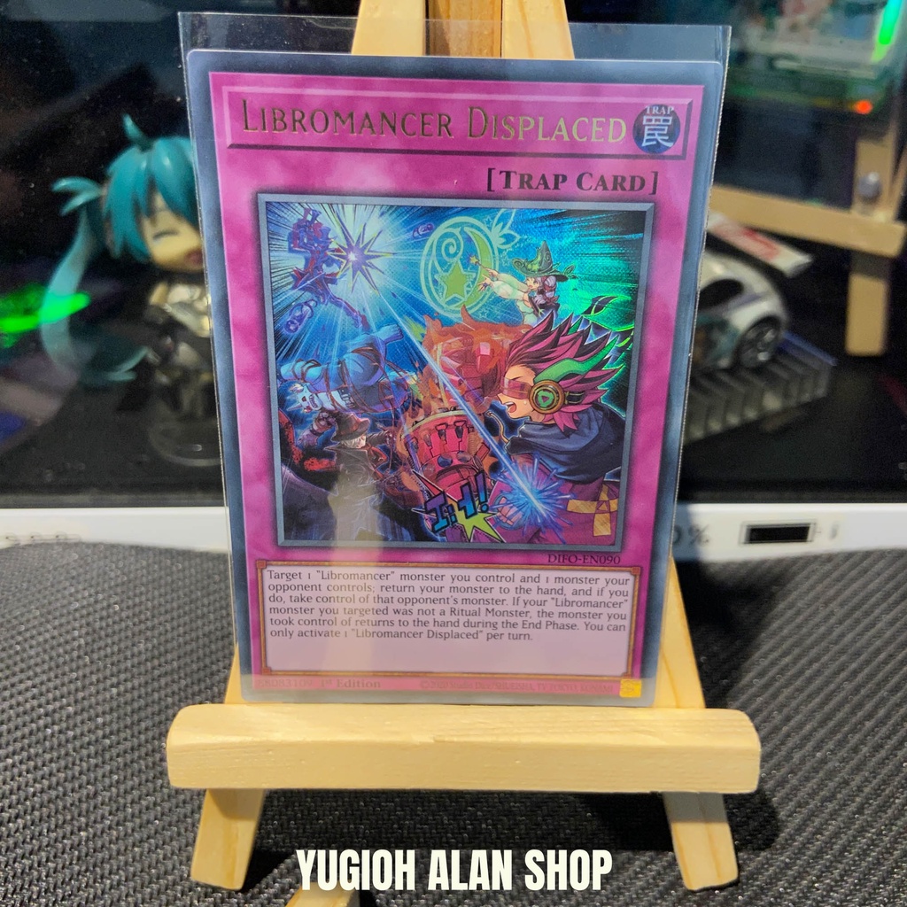 [ Bài Yugioh Chính Hãng ] Libromancer Displaced - DIFO-EN090 - Ultra ...