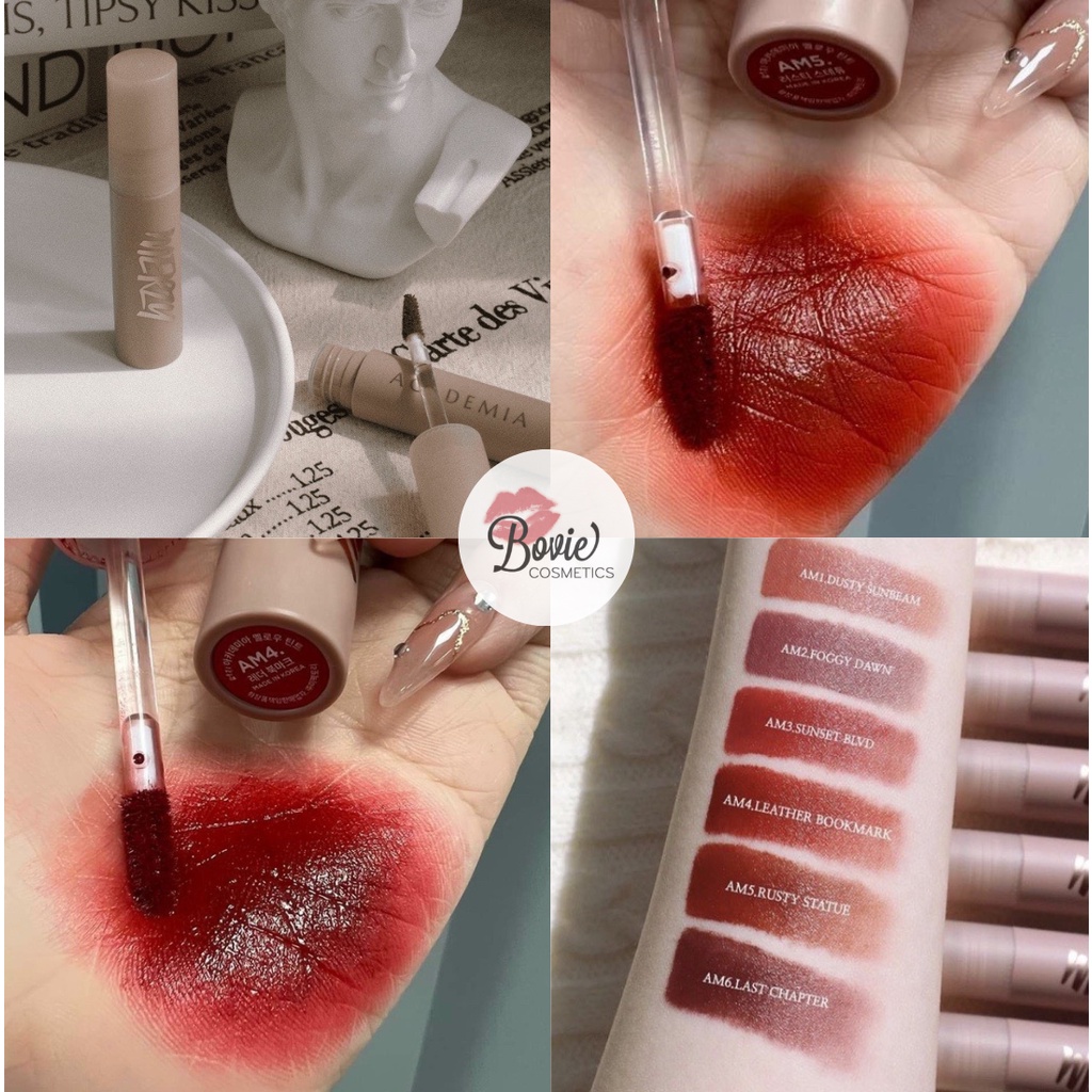(8/2026) Son Kem Lì Merzy Academia Mellow Tint 4g Full màu AM1 AM2 AM3 ...