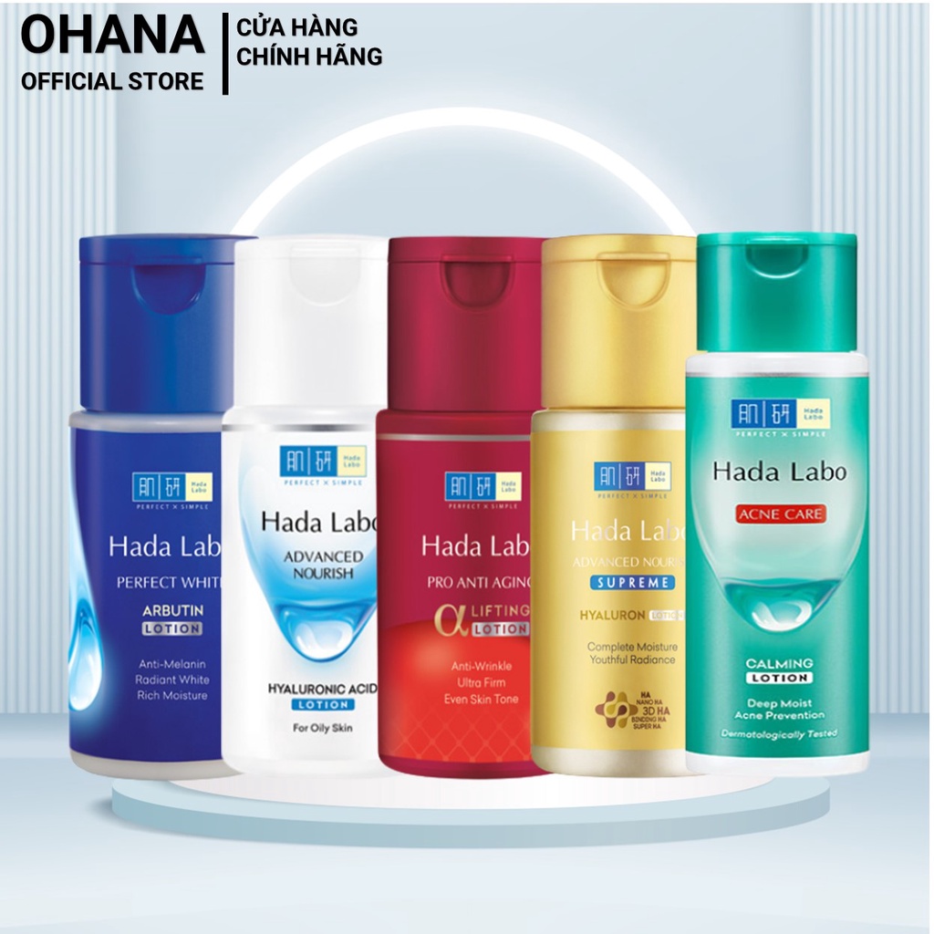 Lotion Dưỡng Ẩm, Trắng Da, Ngăn Mụn, Ngừa Lão Hóa Hada Labo (40ml/100ml ...