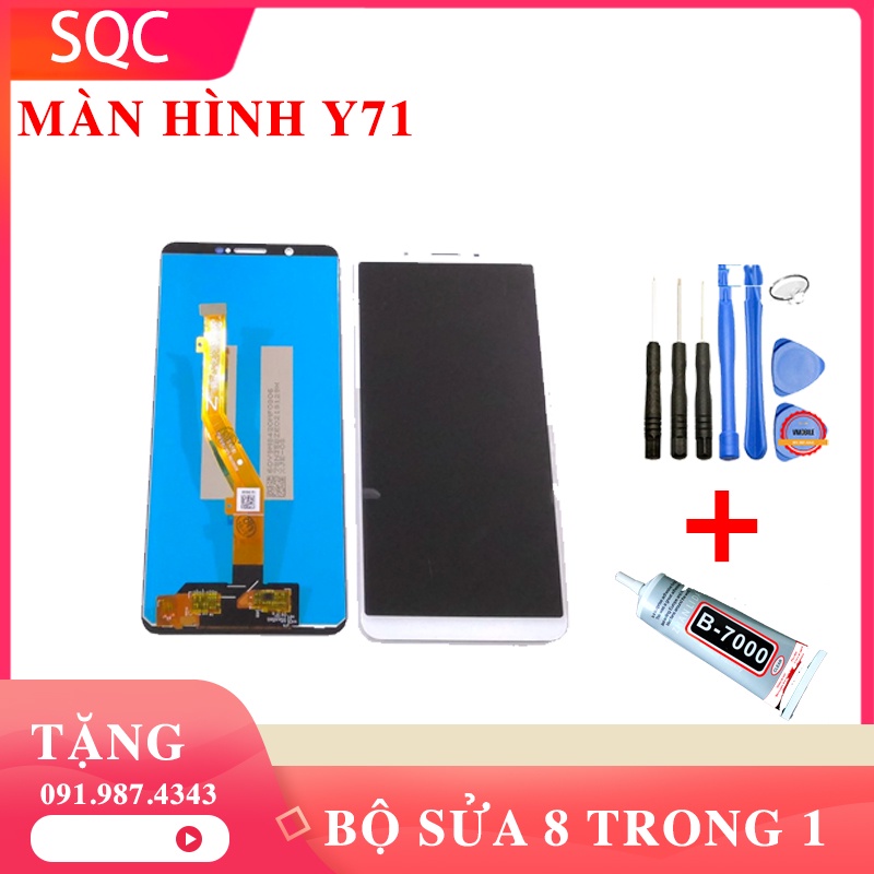 Màn hình thay thế cho vivo Y71 / b-e1 / 1724 tặng bộ sửa và keo dán ...