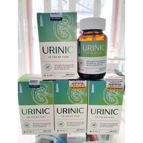 Urinic - Hỗ trợ bổ thận - Hỗ trợ giảm tình trạng tiểu đêm | Shopee Việt Nam