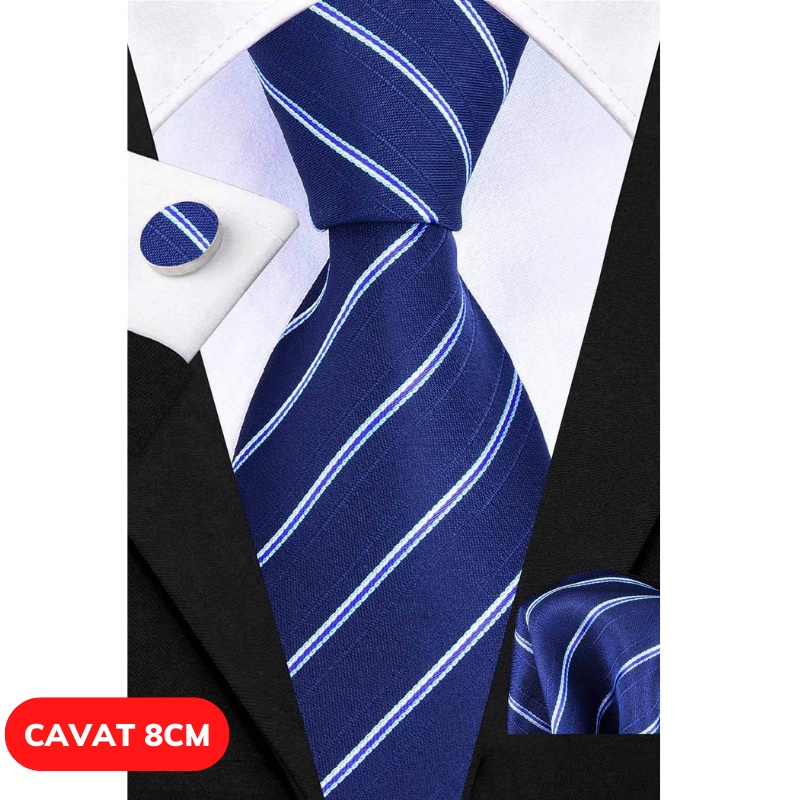 Cavat Nam bản to 8cm thời trang phong cách công sở, trung niên, Calavat ...