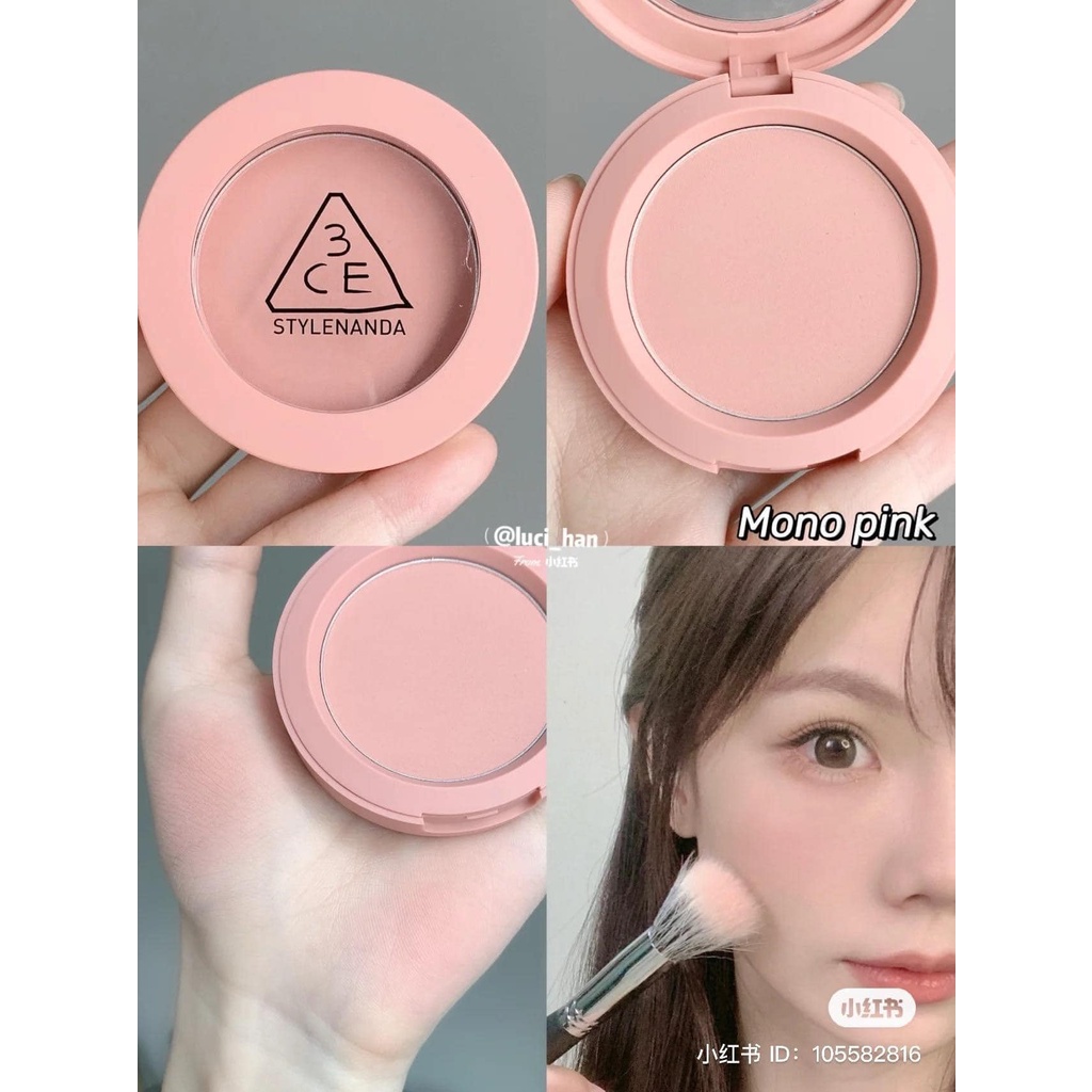 Phấn Má Hồng 3CE Stylenanda Mood Recipe Face Blush New Take Face ...