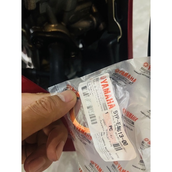 Ron cổ pô thép spark 135 Fi / Exciter 2005-2011 zin yamaha thailand ...