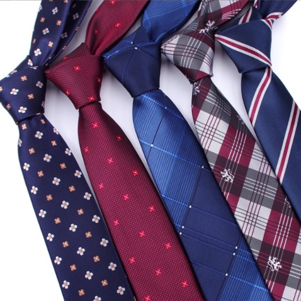 Cavat Nam bản nhỏ 6cm cao cấp phong cách Hàn Quốc, Cà vạt Chú rể ...