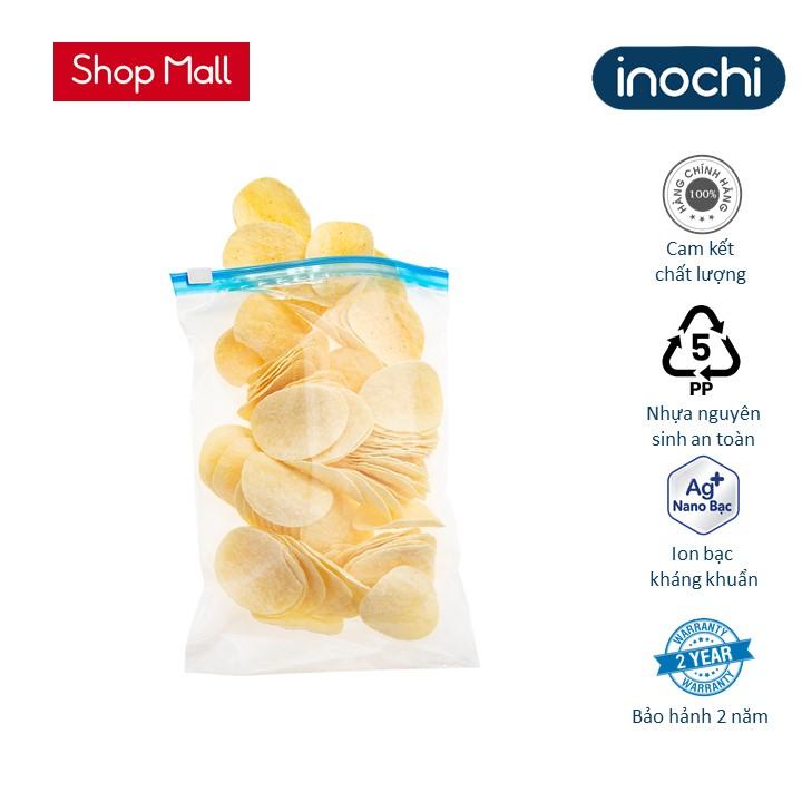 Túi zipper đa năng Shinshen 1L (có khoá kéo loại xanh)- inochi - chất ...