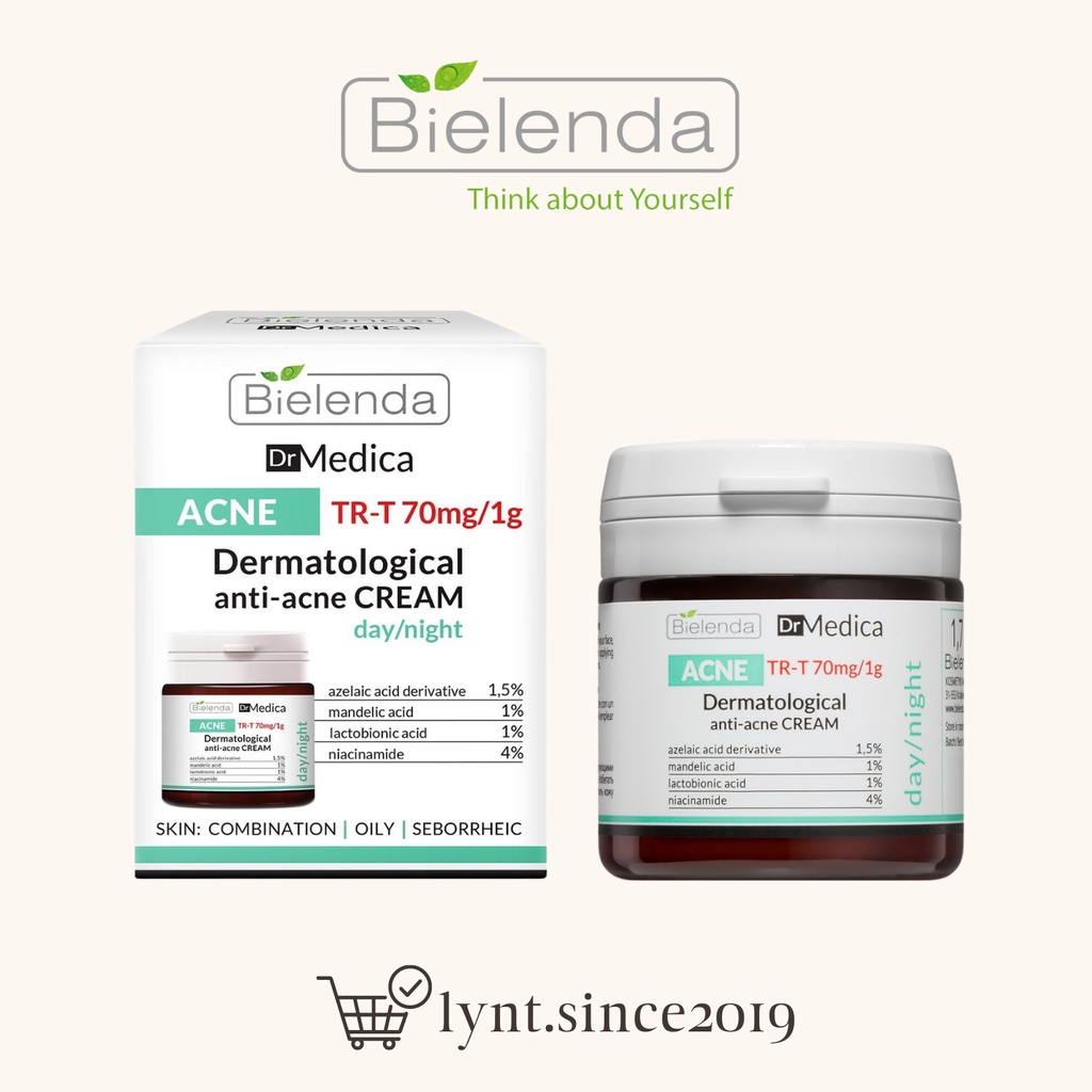 Kem dưỡng cho da dầu mụn Bielenda Dr Medica Dermatological Anti Acne ...