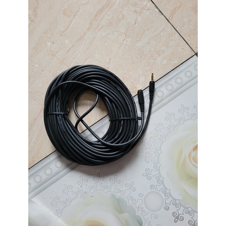 Dây Nối Loa Đầu 35 Loại Tốt - Dây AV Âm Dương - Cáp Nối Dài Loa Q344 ...