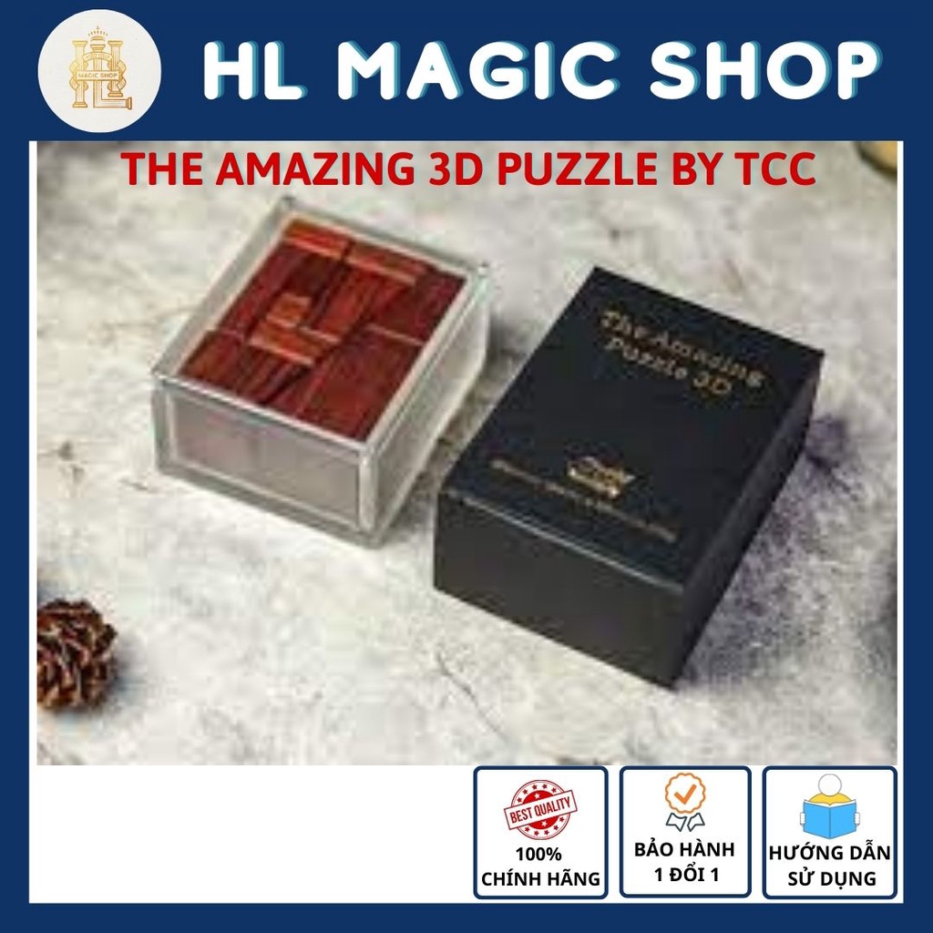 Đồ chơi ảo thuật The Amazing 3D PUZZLE by TCC - Chính hãng | Shopee ...