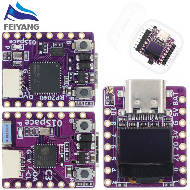 Bảng Mạch Phát Triển ESP32 C3 / RP2040 Raspberry Pi Pico Màn Hình LCD 0 ...