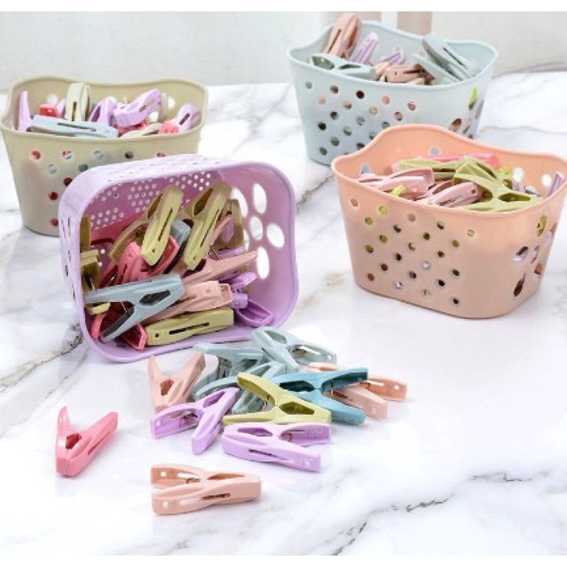 Kẹp phơi đồ, chống bay quần áo, Kẹp Nhựa Nhiều Màu | Shopee Việt Nam
