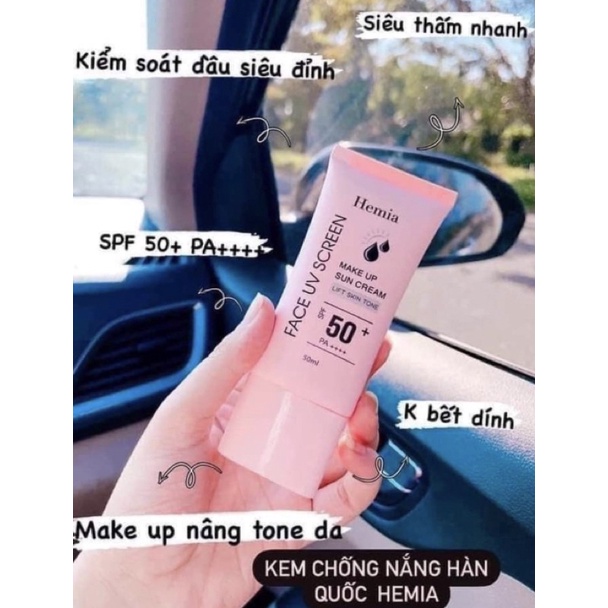 Kem chống nắng HEMIA hàng chính hãng | Shopee Việt Nam