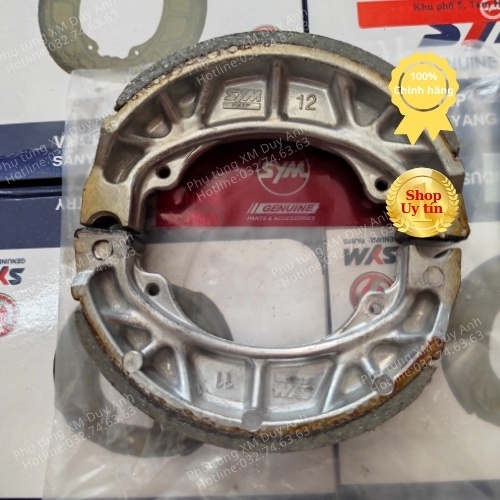 Bố thắng sym, má phanh chính hãng sym, bố thắng nắp cho dream wave, Attila Fi, Attila Elizabeth ...