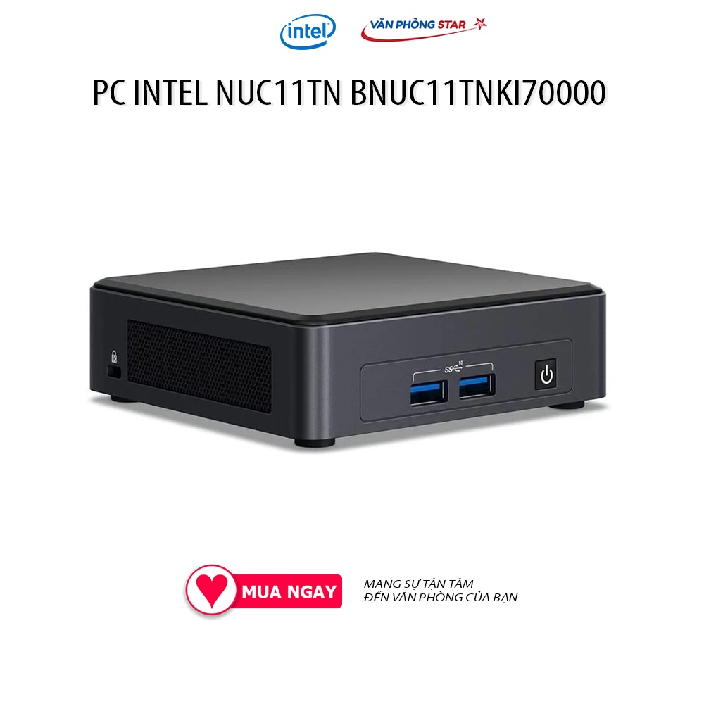 PC INTEL NUC11TN BNUC11TNKI70000 (Intel Core i7-1165G7/Trống/Không SSD ...
