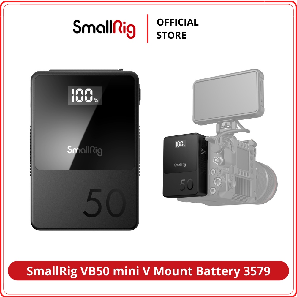 SmallRig VB50 mini V Mount Battery 3579 - Hàng Chính Hãng - Pin V-mount ...