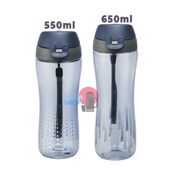 [Có Video] Bình nước nhựa Tritan Lock&Lock Spout Bottle 550ml 650ml ABF638 ABF639 | Shopee Việt Nam
