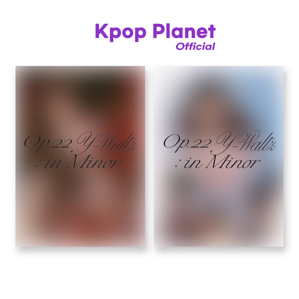 Album đơn thứ 2 KPOP GOODS Wake One Entertainment JO YURI - Op.22 Y ...