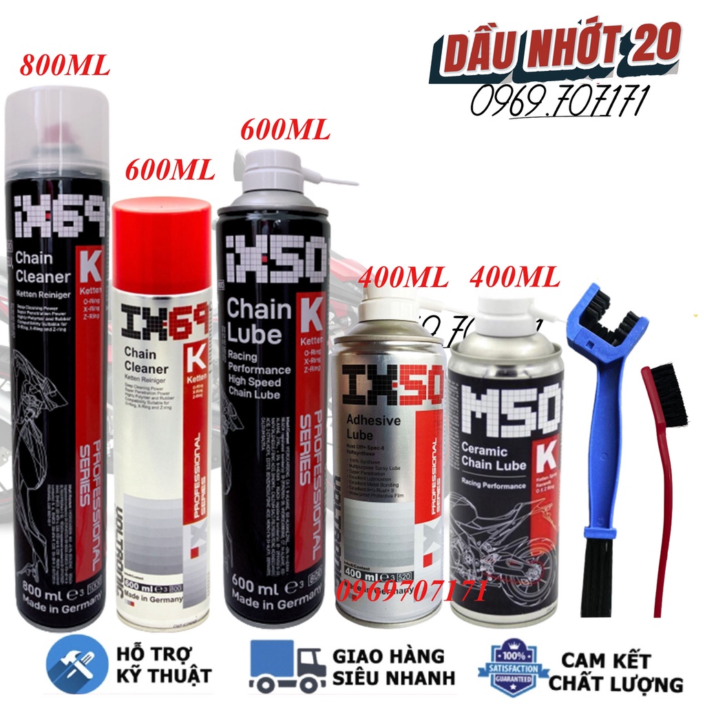 Xịt Dưỡng Sên - Bôi Trơn Sên Cao Cấp Voltronic M50 - Dưỡng sên IX50 ...