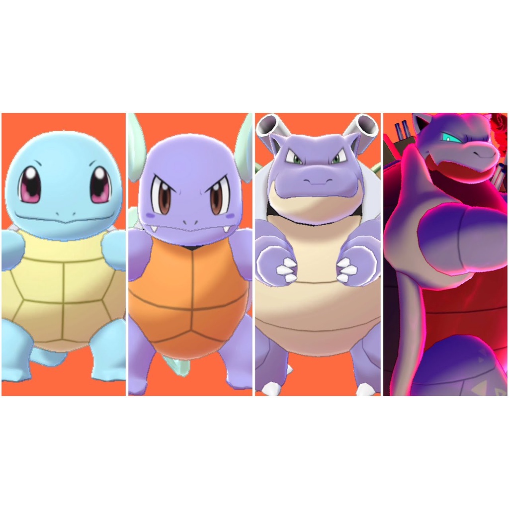 [Tổng hợp] Squirtle Evolution Collection | Shopee Việt Nam