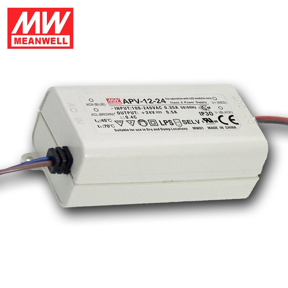 BỘ NGUỒN MEANWELL APV-12-5, APV-12-12, APV-12-24 | Shopee Việt Nam