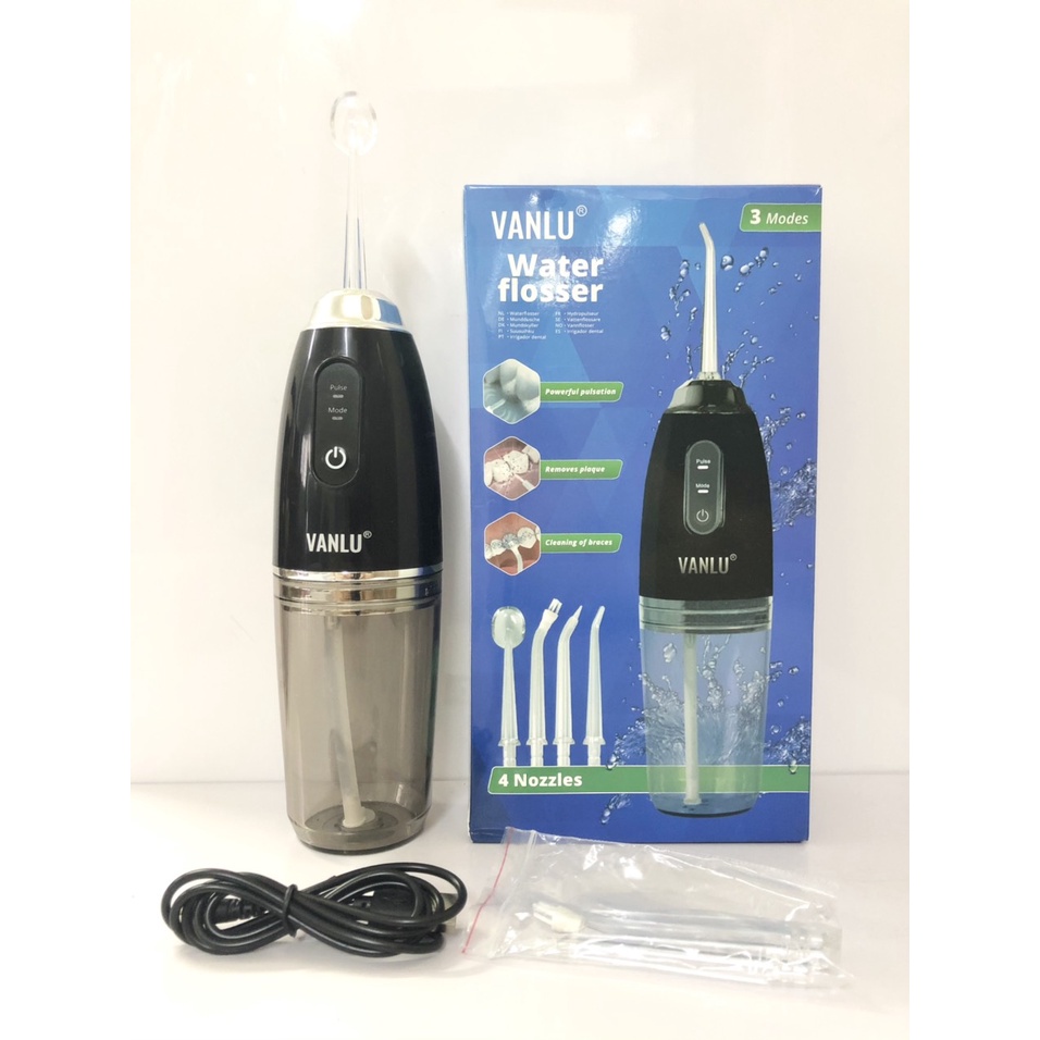 Máy Tăm Nước Optismile Vanlu Hàng Chính Hãng Fullbox, Tặng Kèm 4 Đầu ...