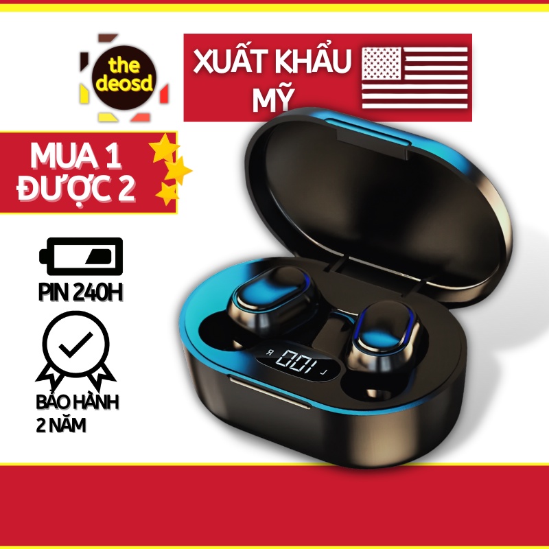 tai nghe bluetooth không dây the deosd tws micro ghi âm tai phone td-e ...