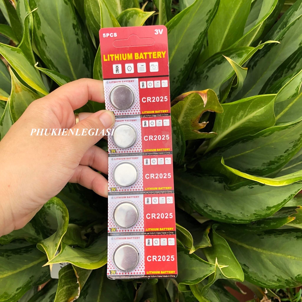 Pin CR2025 điện áp 3V Xài Cho Đèn Pin Laser - Đồ Chơi Trẻ Em - Điều Khiển Máy Tính Remote oto ...