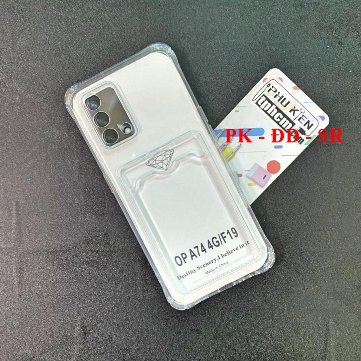 Ốp Lưng Oppo A74 4G - A95 4G Dẻo Trong Chống Sốc Đựng Card | Shopee Việt Nam