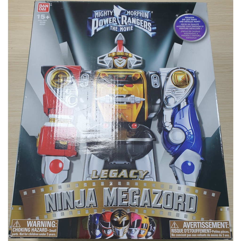 Mô hình chính hãng Bandai: Legacy Ninja Megazord - Mighty Morphin Power ...