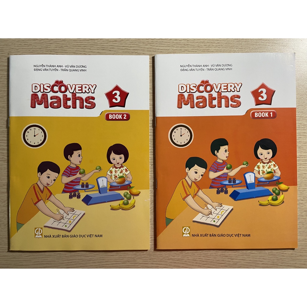 Sách - Discovery Maths 3 ( Book 1 + Book 2) - Nhà xuất bản Giáo dục ...