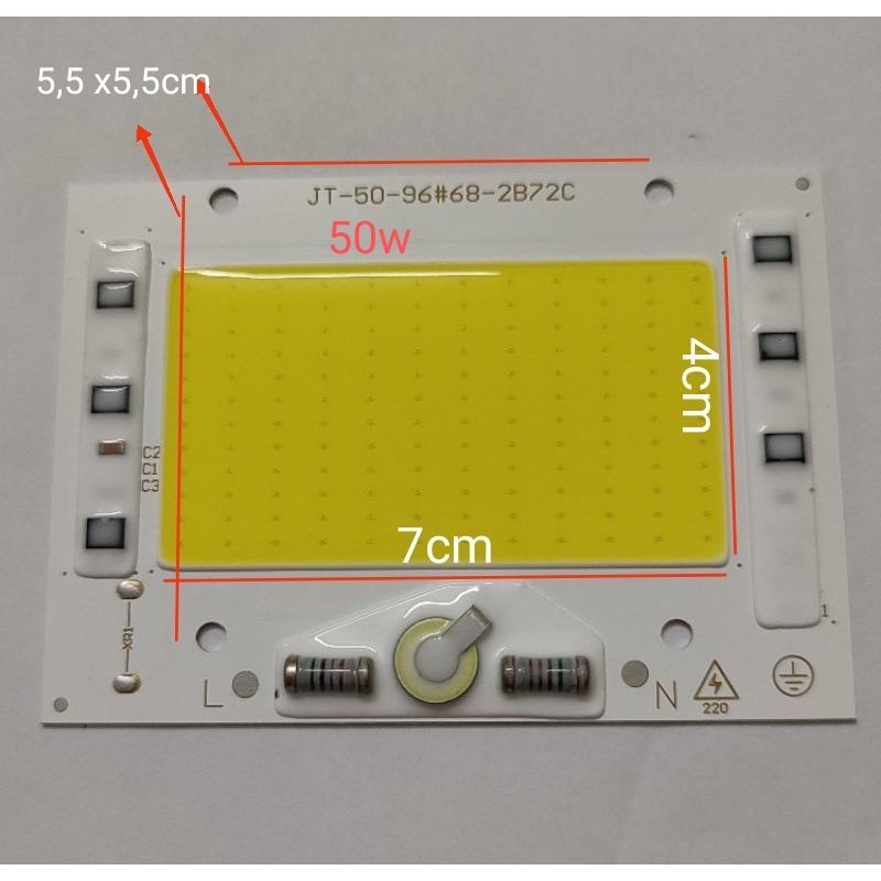 Bảng Led liền nguồn 220v 50w,100w,150w,200w | Shopee Việt Nam