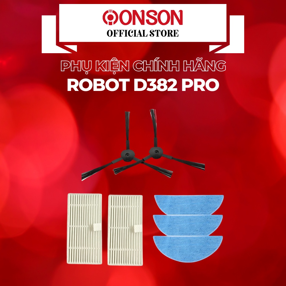 Phụ kiện robot hút bụi Onson D382 | Shopee Việt Nam