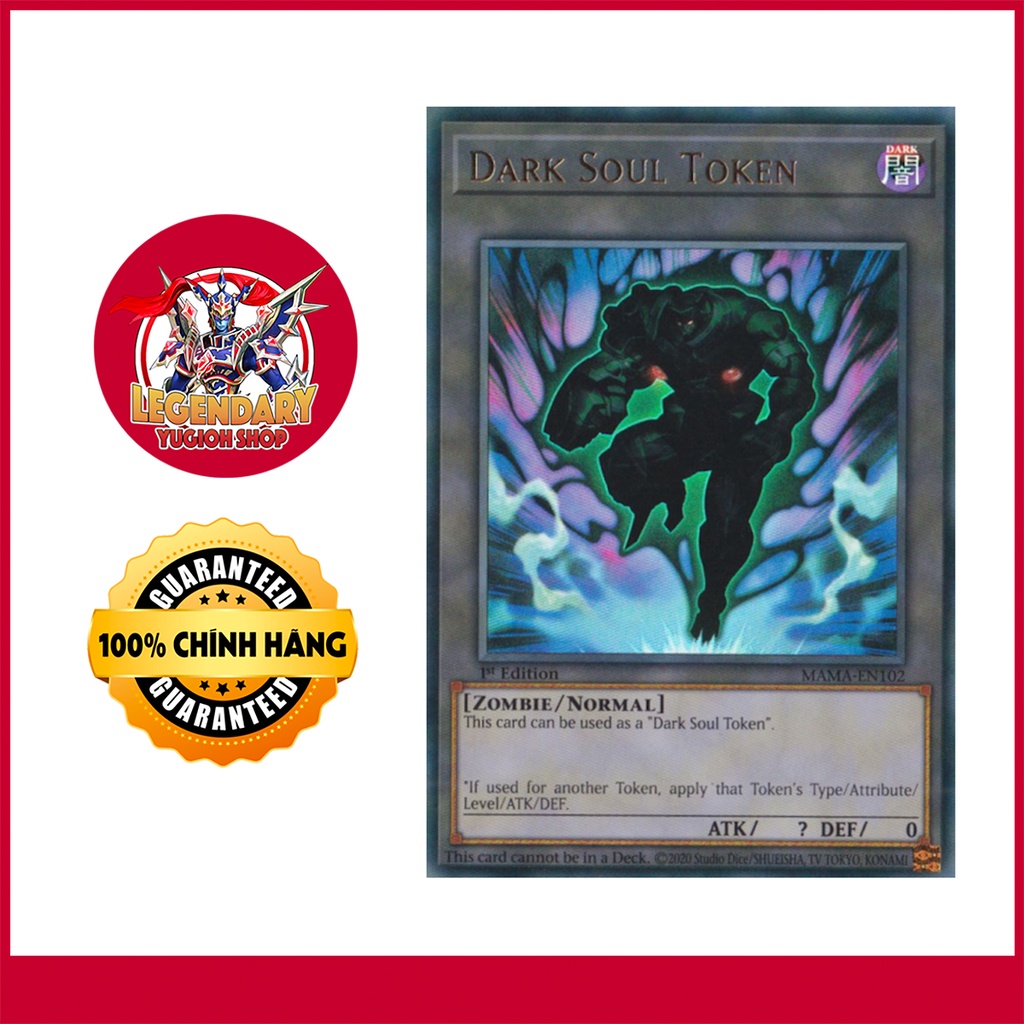 [Thẻ Bài Yugioh Chính Hãng] Dark Soul Token | Shopee Việt Nam