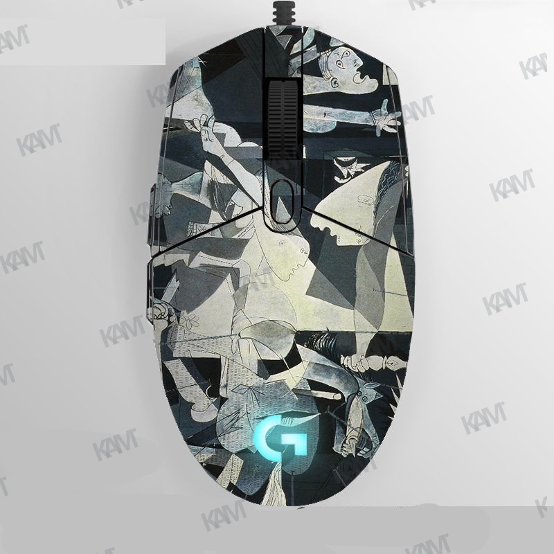 Kam For Logitech G304 mouse skin chống mồ hôi nhãn dán đàn hồi chống ...
