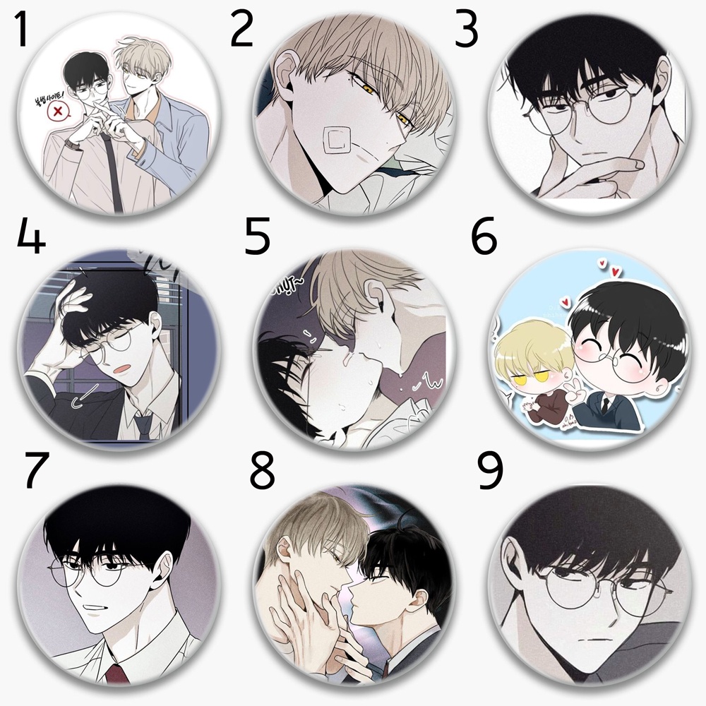 Huy hiệu in hình checkmate Chiếu Tướng jung eunsung jung eunsung manhwa ...